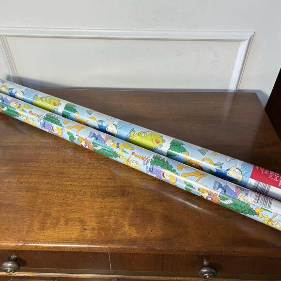 Party Supplies | 199s Nickelodeon Rugrats Wrapping Paper 2 Rolls | Poshmark